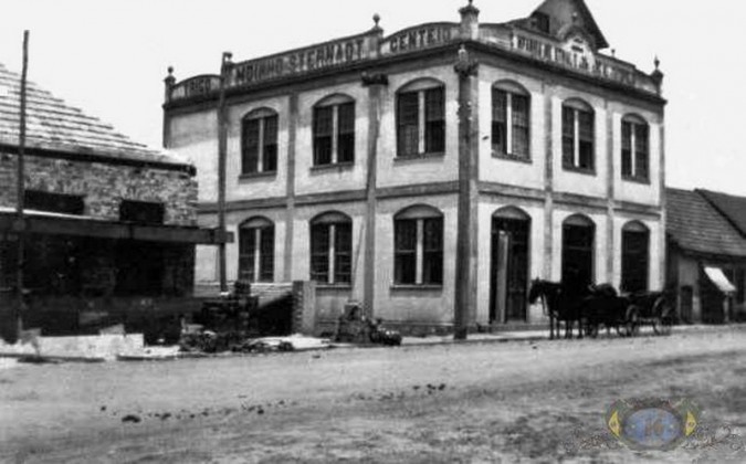 Itaiópolis de antigamente: Prédio do Moinho Sternadt | Click Riomafra