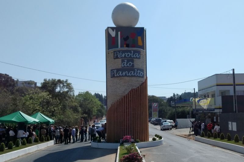 Inaugurado o Marco Arquitetônico do Centenário de Mafra; você gostou ...