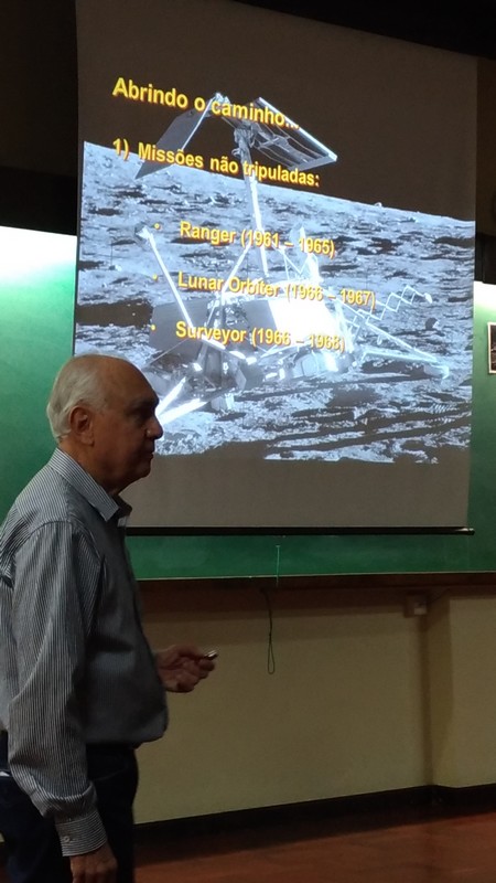 Astrônomo falou em Mafra da participação brasileira no projeto Apollo ...