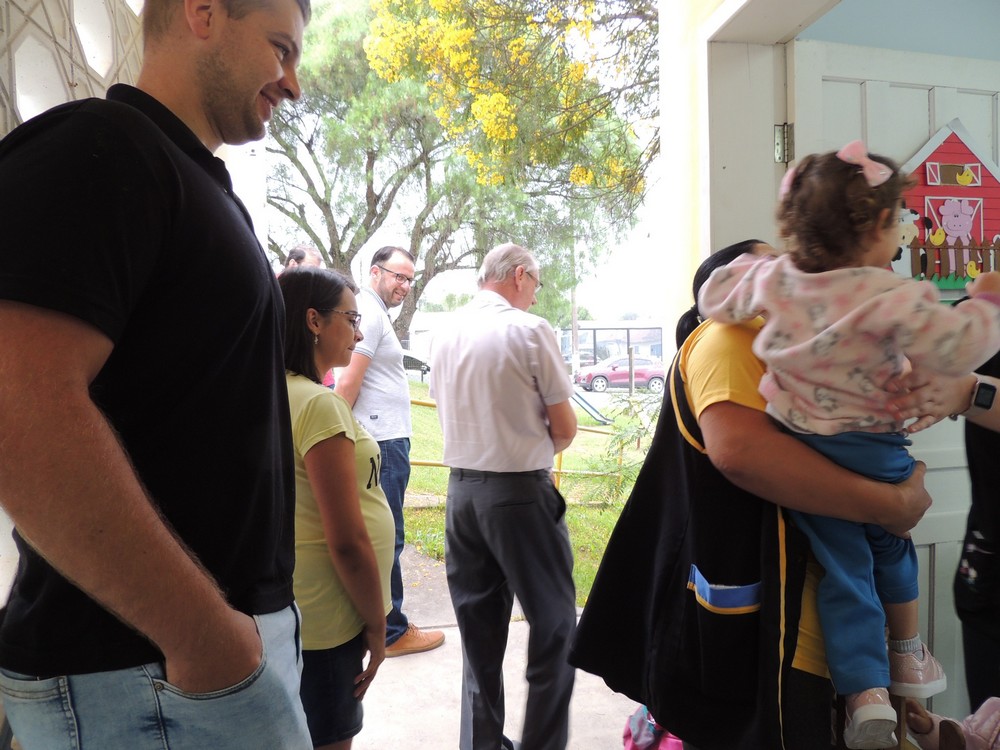 Prefeito James acompanha obras no CMEI Lenir Rodrigues | Click Riomafra