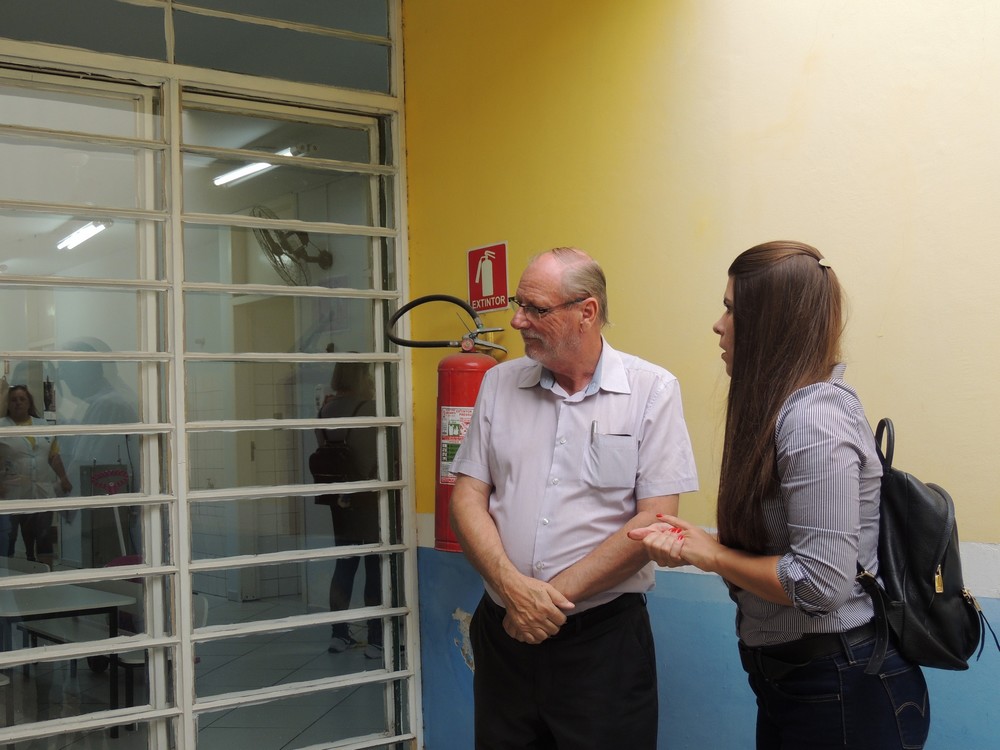 Prefeito James acompanha obras no CMEI Lenir Rodrigues | Click Riomafra