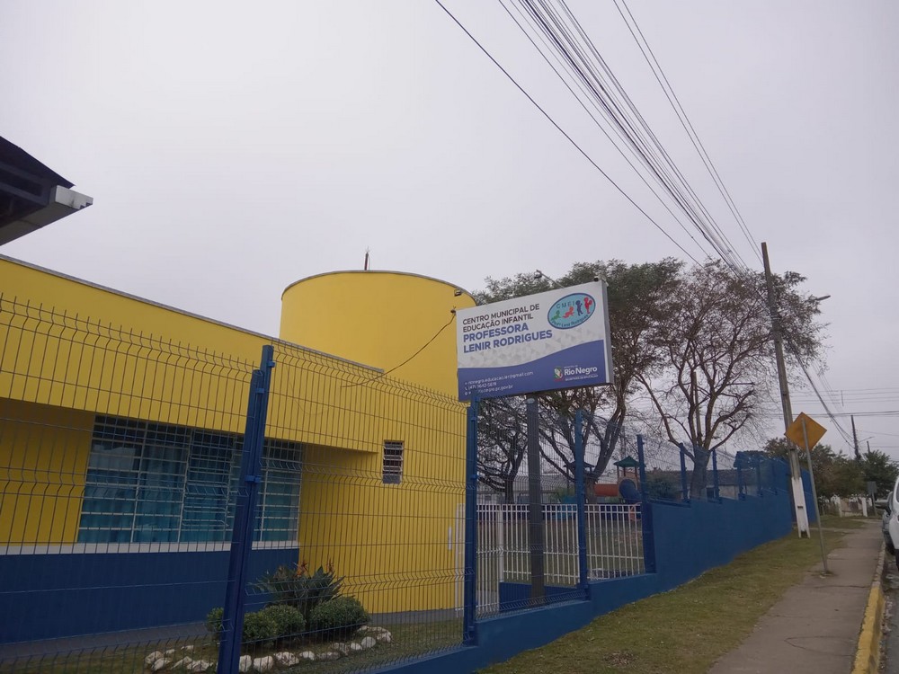 CMEI Lenir Rodrigues é reinaugurado com diversas melhorias | Click Riomafra