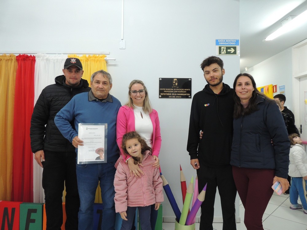 CMEI Lenir Rodrigues é reinaugurado com diversas melhorias | Click Riomafra